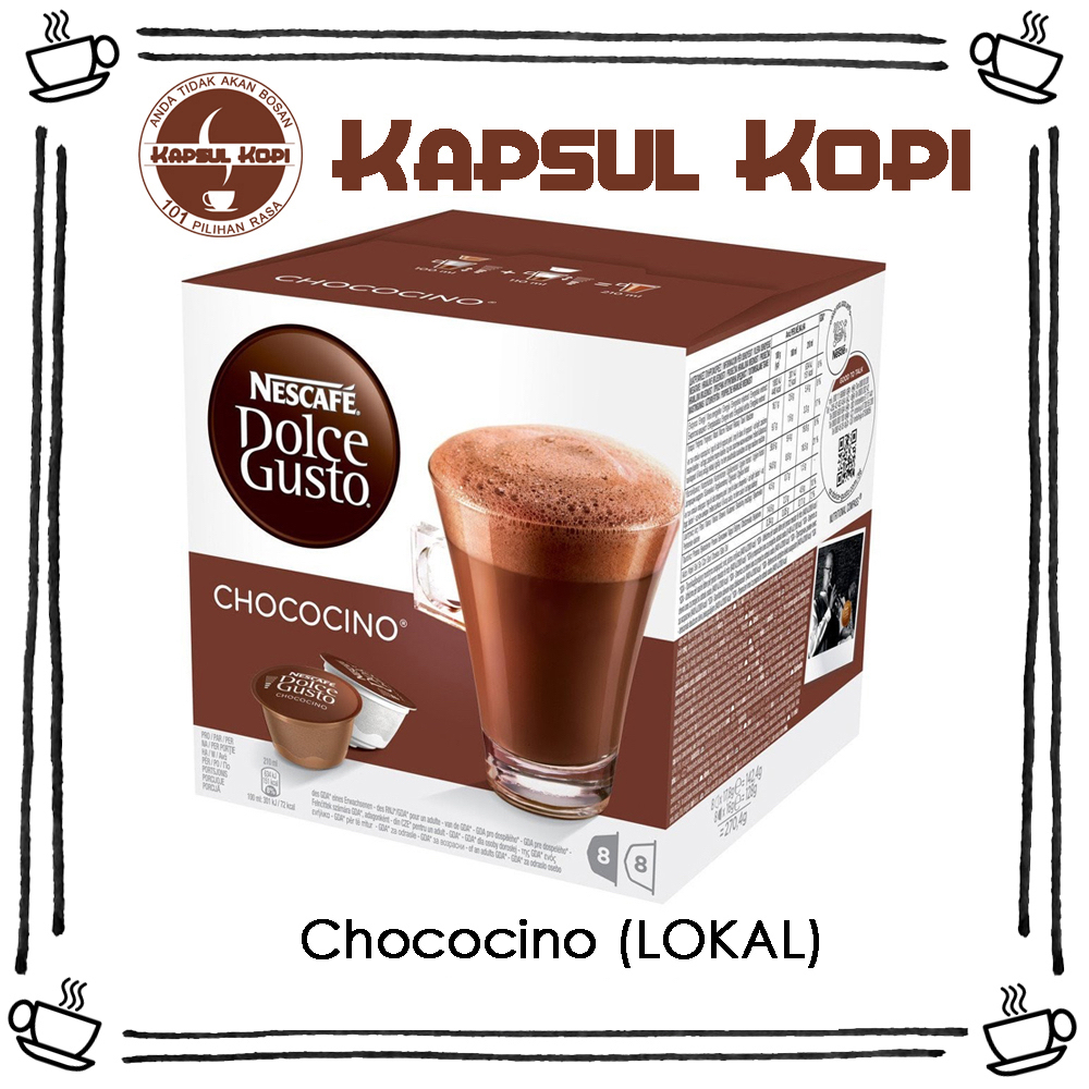 Jual Chococino Lokal KapsulKopi Nescafe Dolce Gusto | Shopee Indonesia