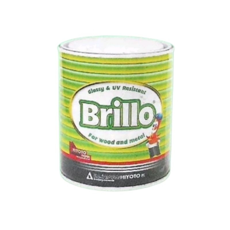 Jual Cat Kayu Dan Besi BRILLO 1 Kg Glossy & UV Resistant | Shopee Indonesia
