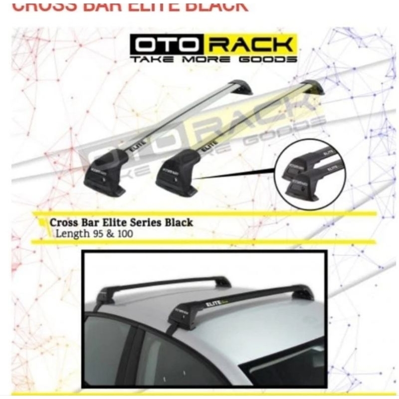 Jual Cross Bar Otorack Elite Model Jepit Body By OTOPROJECT | Shopee ...