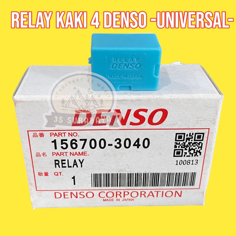 Jual Relay Kaki 4 Denso Original Relay Umum Semua Mobil Original Denso ...