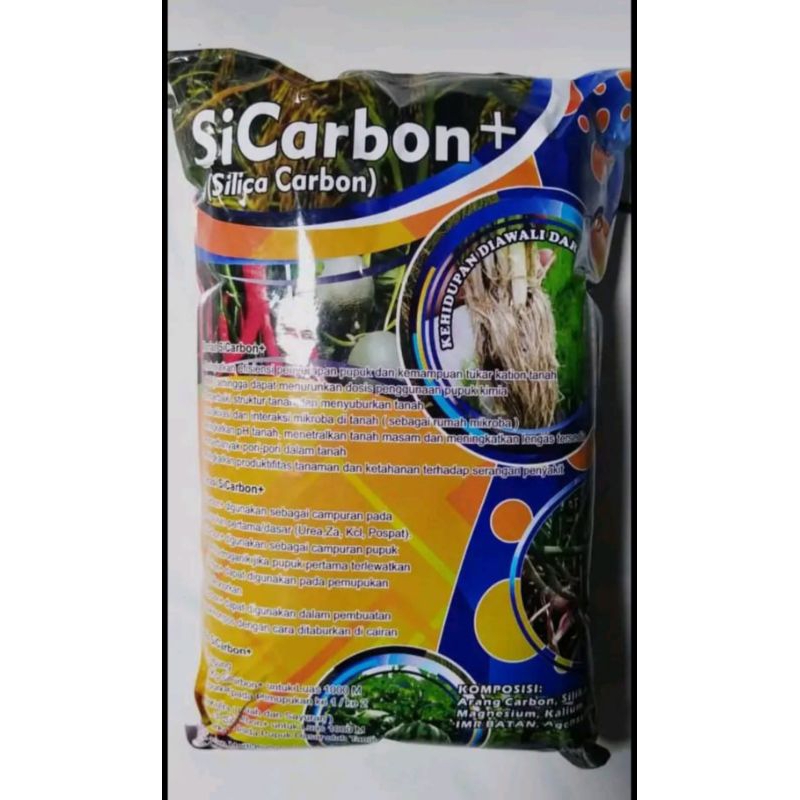 Jual Pupuk Sicarbon Plus - Silika Karbon 1 kg | Shopee Indonesia