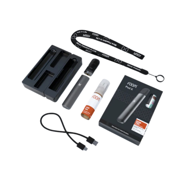 Jual FOOM Pod X Starter Kit - SPACE GREY BUNDLING [Authentic] | Shopee ...