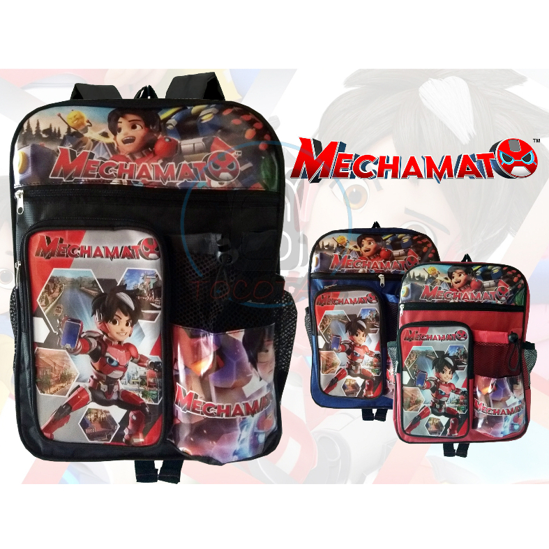 Jual Tocotaz Tas Ransel Anak TK SD Mechamato Boboiboy Dengan tempat ...