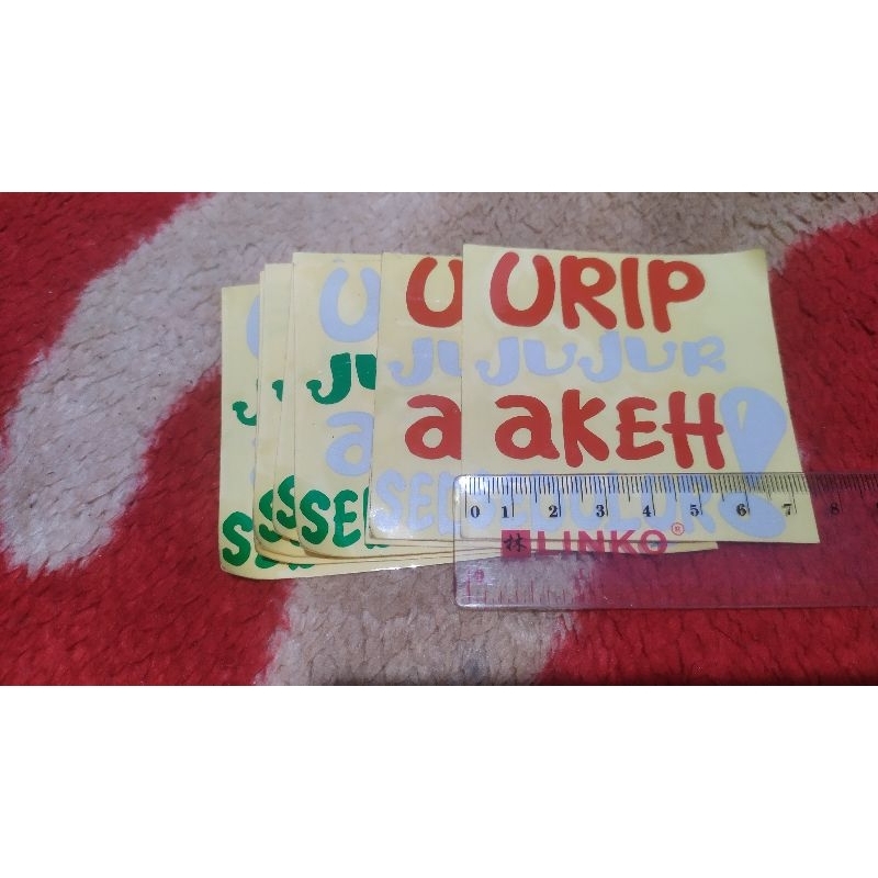 Jual STIKER CUTTING KATA KATA LUCU 7CM*7CM | Shopee Indonesia