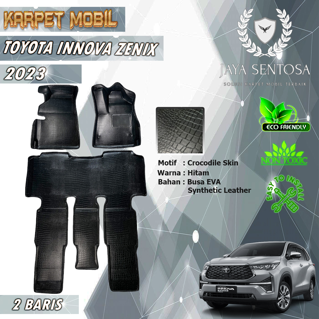 Jual Karpet Mobil 5D Toyota Innova Zenix 2023-2025 + Alas Kaki Karpet ...