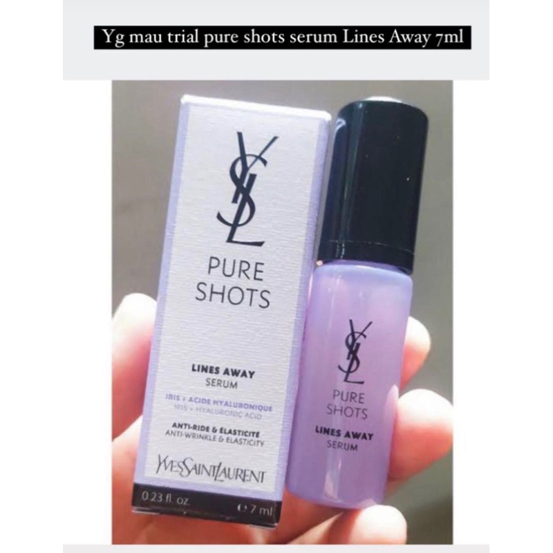 Jual YSL Pure shots lines away serum 7ml | Shopee Indonesia