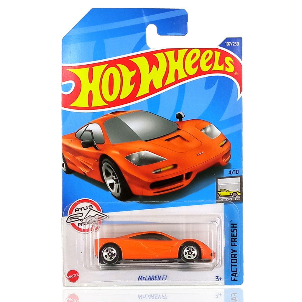 Jual Hot Wheels McLaren F1 Orange HW Factory Fresh Mobil Hotwheels ...