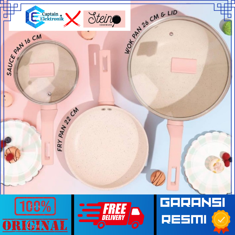 Jual STEIN GLOW PAN SERIES 3 IN 1 STEINCOOKWARE GLOWPAN | Shopee Indonesia