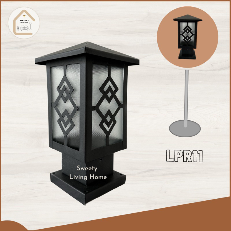 Jual Lampu Pilar Pagar / Atap Rumah / Lampu Pagar Minimalis / Lampu ...