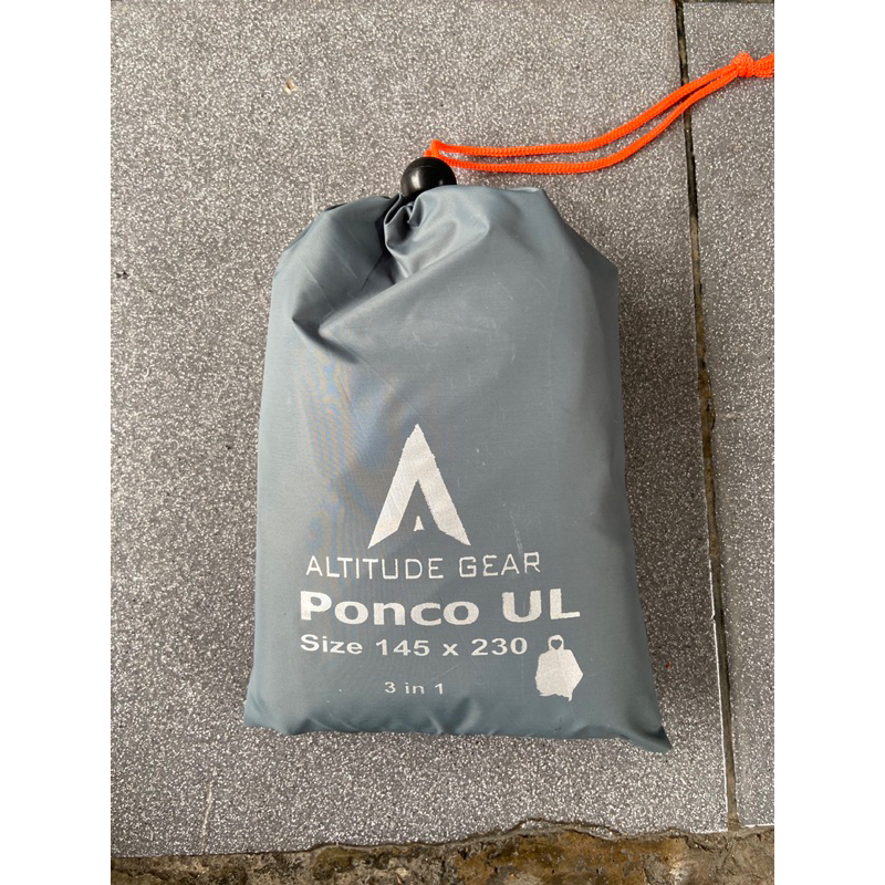 Jual Jas Hujan Poncho Ultralight 3in1 anti tembus Altitude gear 145cm x ...