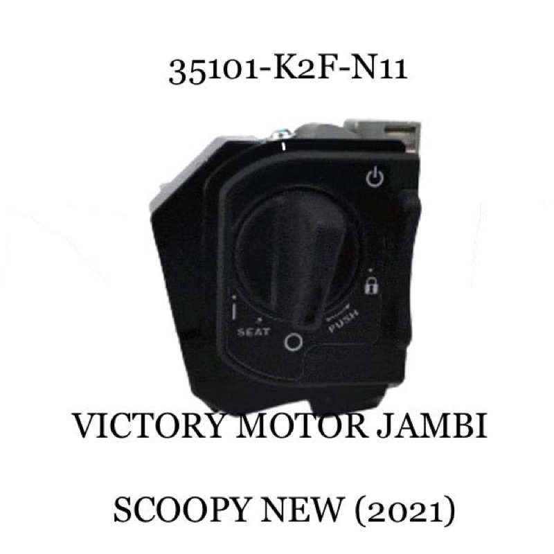 Jual KUNCI KONTAK KEY SET SCOOPY NEW 2021 35101-K2F-N11 HONDA AHM | Shopee Indonesia