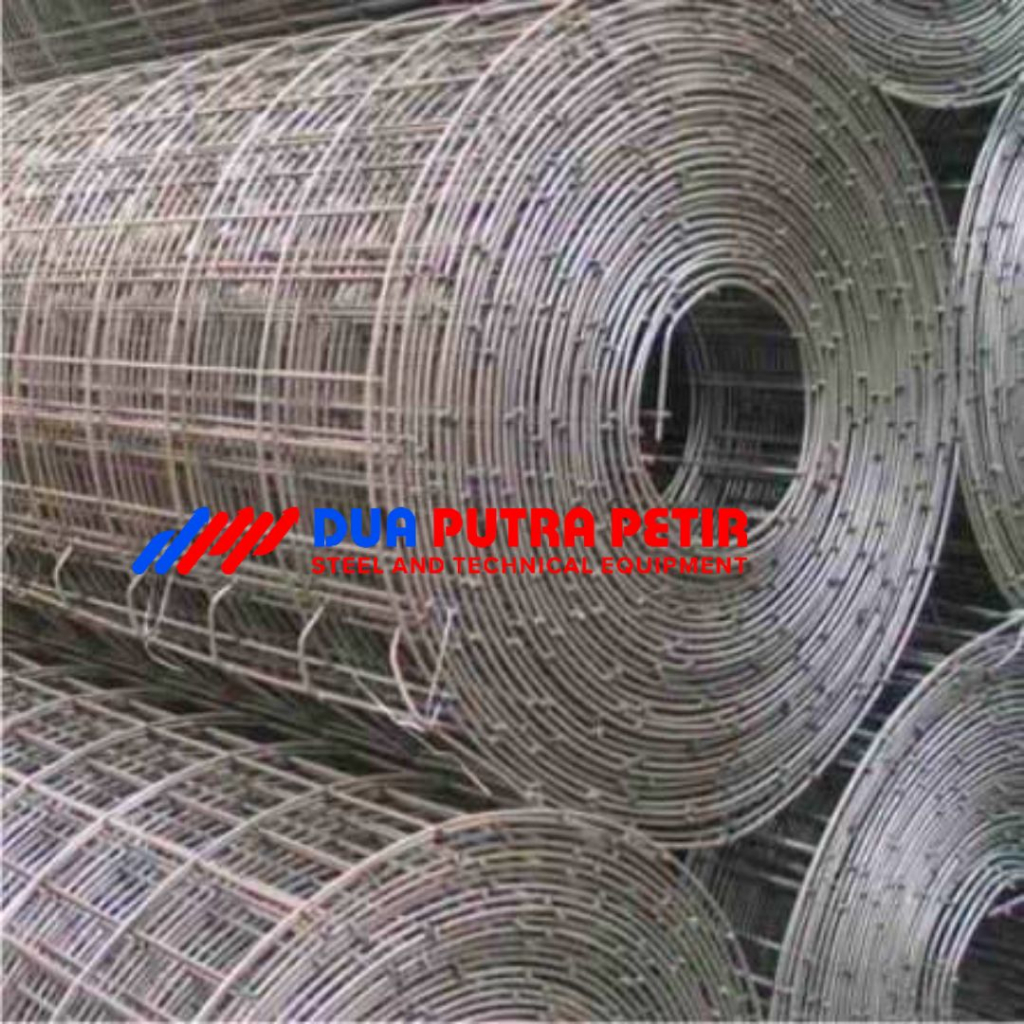 Jual dua putra petir Wiremesh Roll M4 2.1 x 54m Lubang 15 x 15cm Berat ...