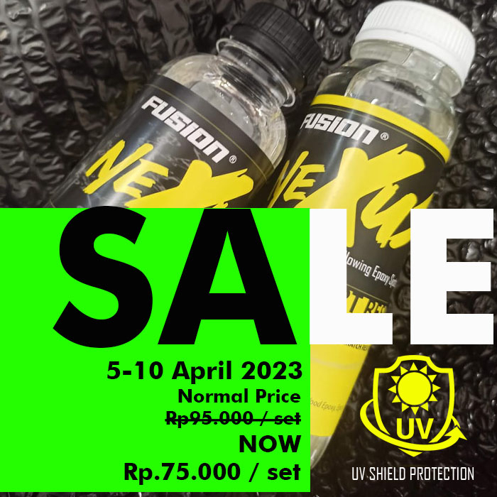 Jual FUSION EPOXY RESIN SYSTEM NEXUS KIT SIZE | Shopee Indonesia