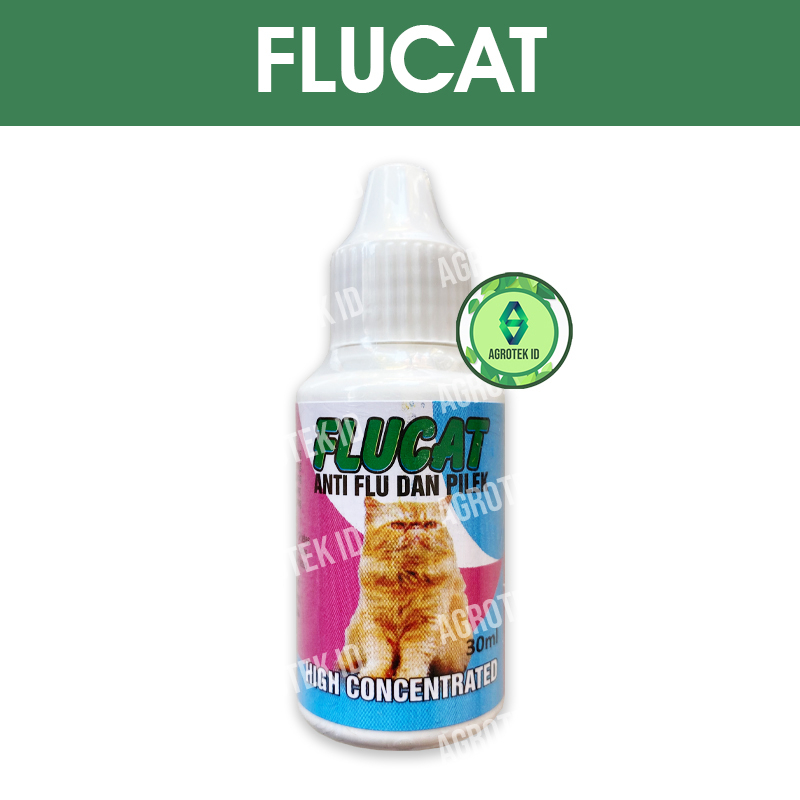 Jual FLUCAT 30 ml Obat Flu dan Pilek Kucing | Shopee Indonesia