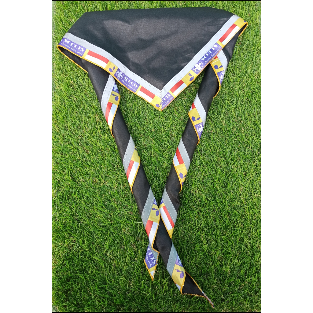 Jual SCRAF PRAMUKA LIS SCOUT HITAM | Shopee Indonesia