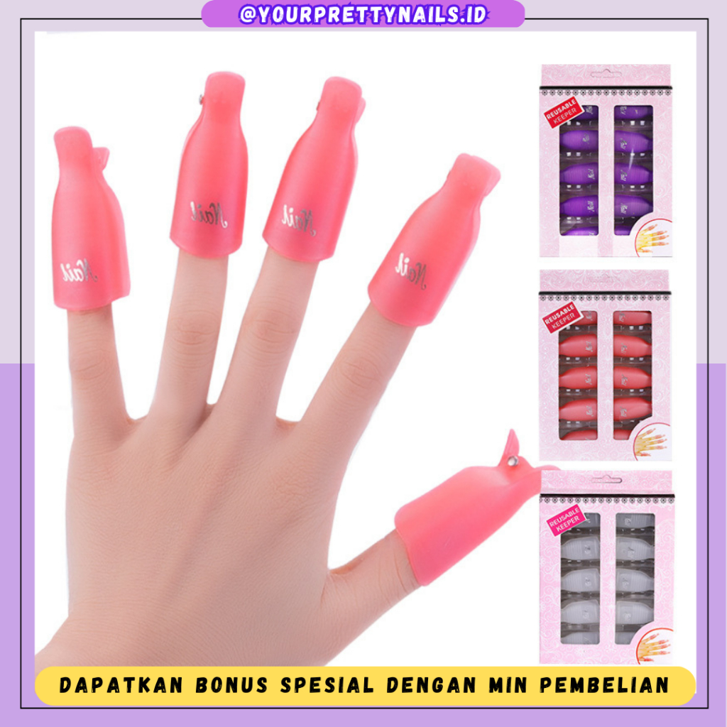 Jual Nail Klip 10pcs / Nail klip Penjepit Kuku / Nail Clip Remover ...