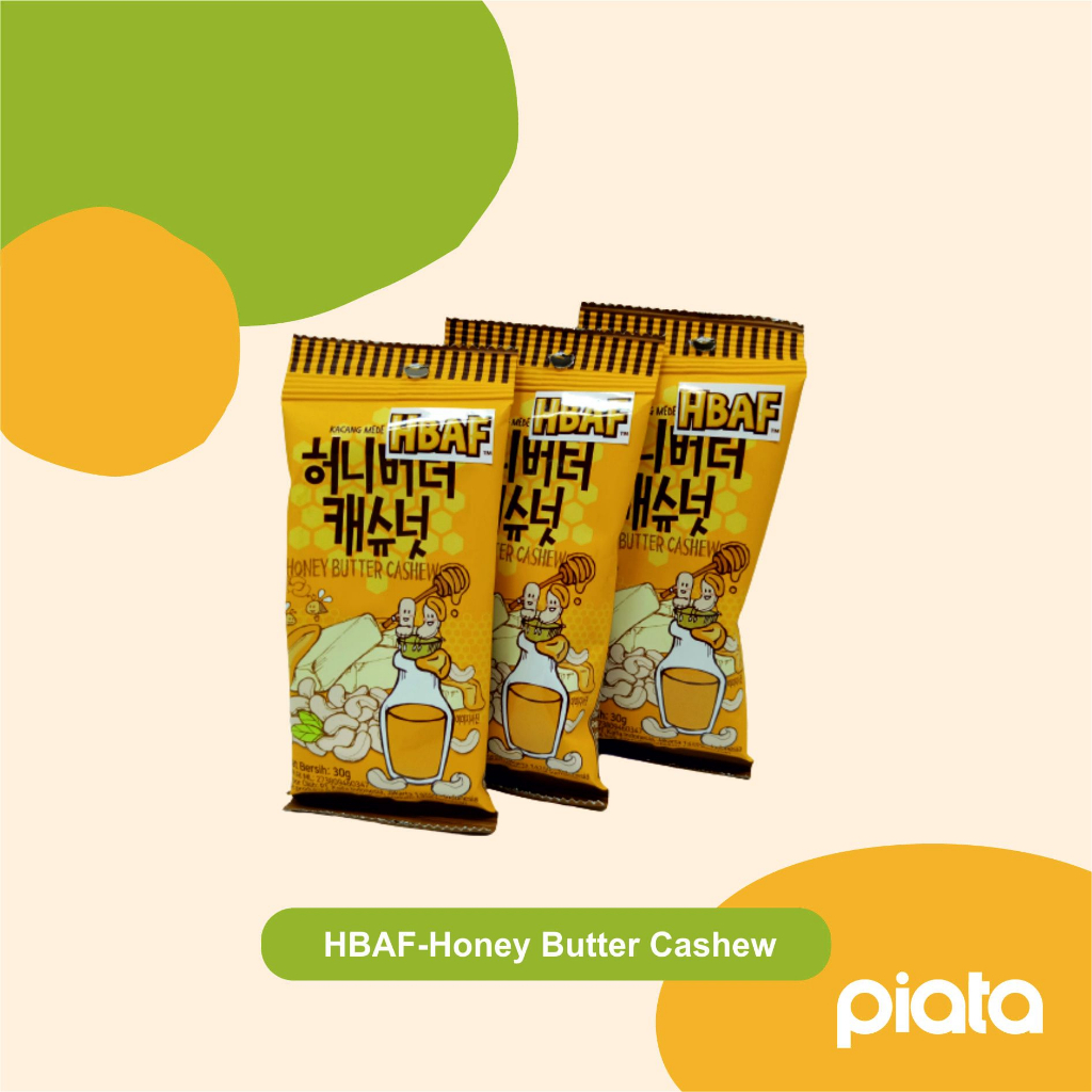 Jual Almond & Cashew HBAF rasa Honey Butter Almond Korean Almond, Korean Snack, Snack Impor ...