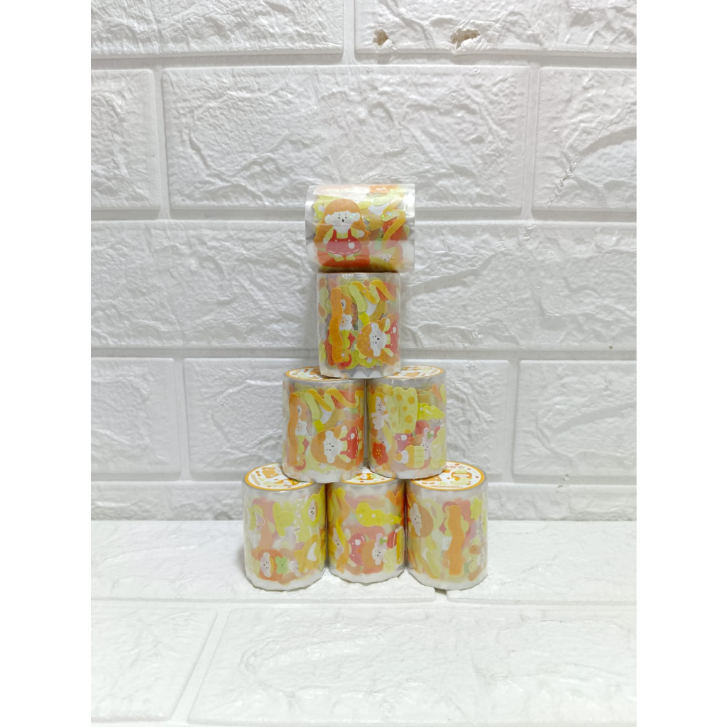 Jual Sticker Versi Roll - Roll Masking Stiker Momo Super Lucu | Shopee ...