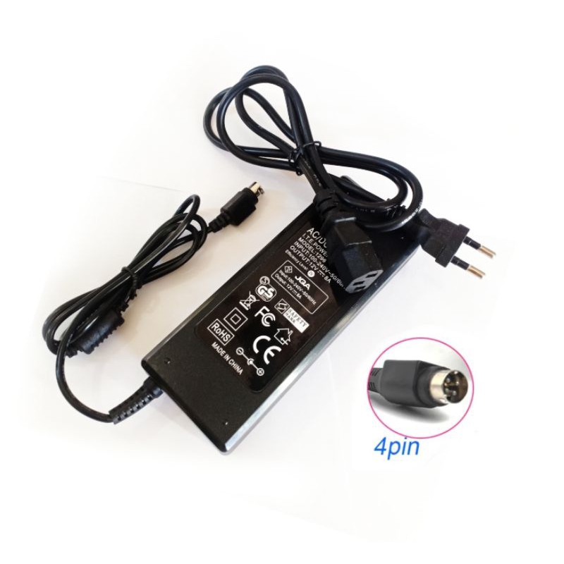 Jual universal adaptor 8a 10a 4 pin charger power supply 96w 120w 8 10 ...