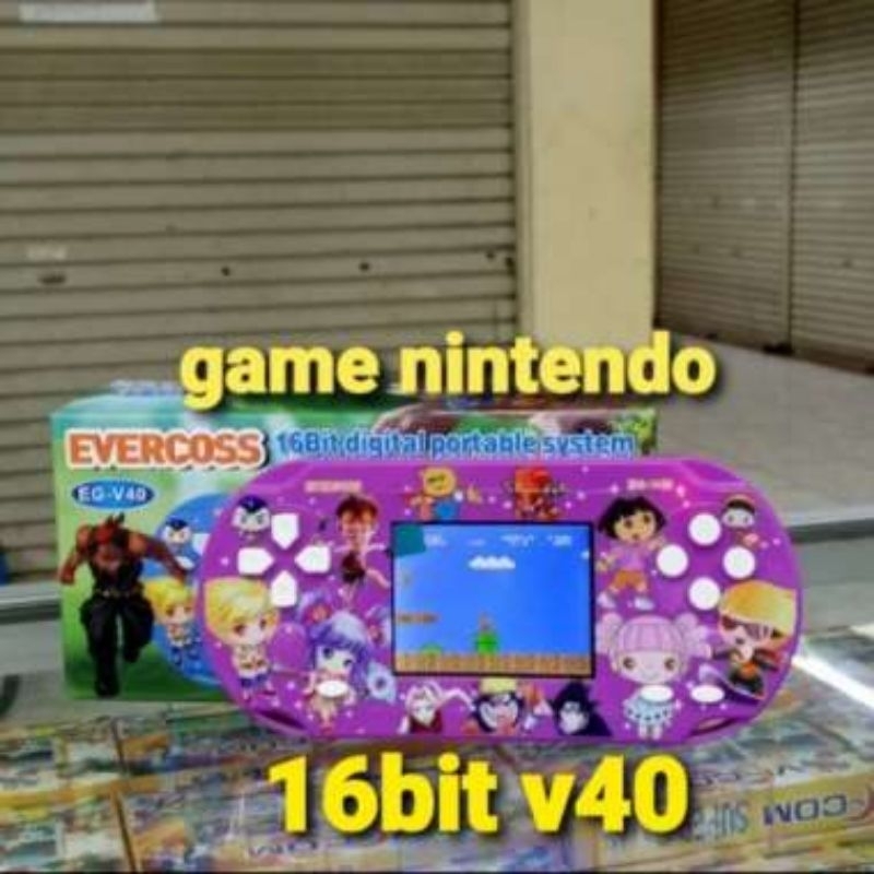 Jual Game Anak Game PSP Game Portable Evercoss EG V40 16bit Gamebot ...