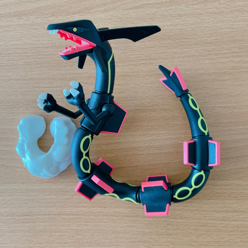 Jual Original Pokemon Rayquaza Plastic Model Original REPAINT! | Shopee ...