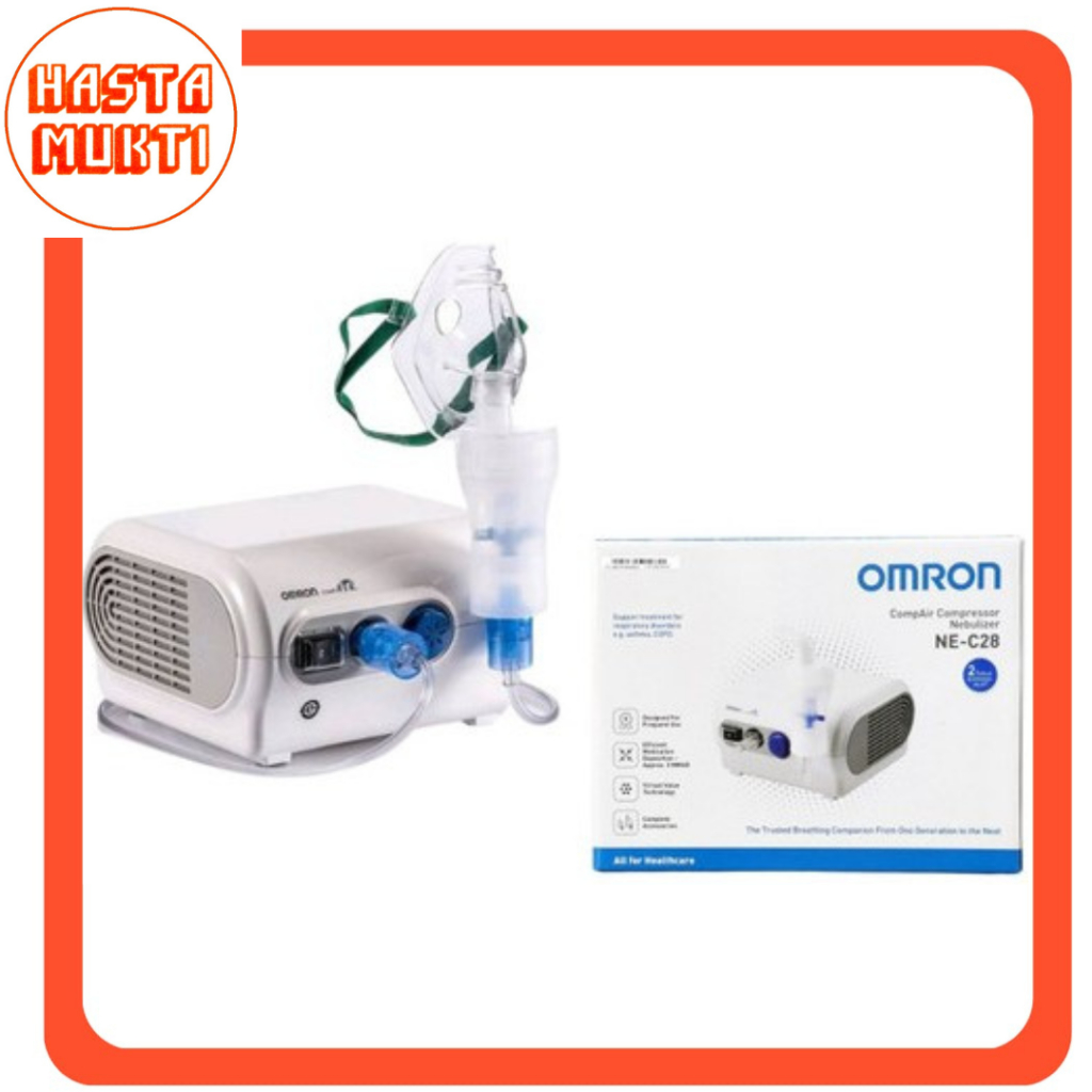 Jual Omron NE-C28 Alat Uap / Nebulizer Compressor | Shopee Indonesia
