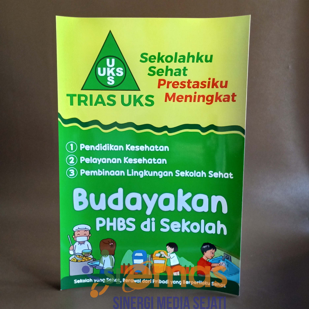 Jual Poster Trias UKS 003 | Poster Trias UKS untuk Sekolah | Poster ...