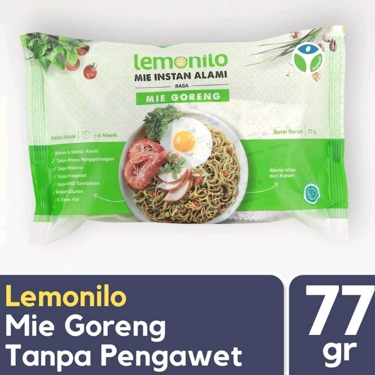 Jual Lemonilo Mie Instan Goreng dan Goreng Korea Pedas Tanpa MSG ...