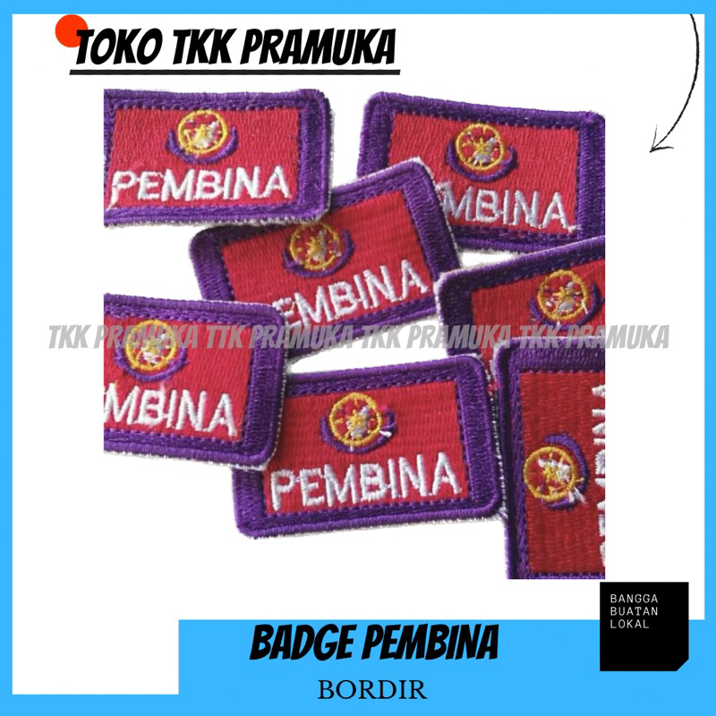 Jual Badge pembina / badge pembina Merah | Shopee Indonesia
