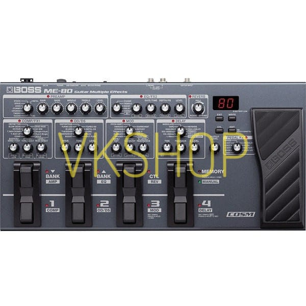 Jual Boss ME-80 / ME80 / ME 80 Guitar Multi-Effects Pedal | Shopee ...