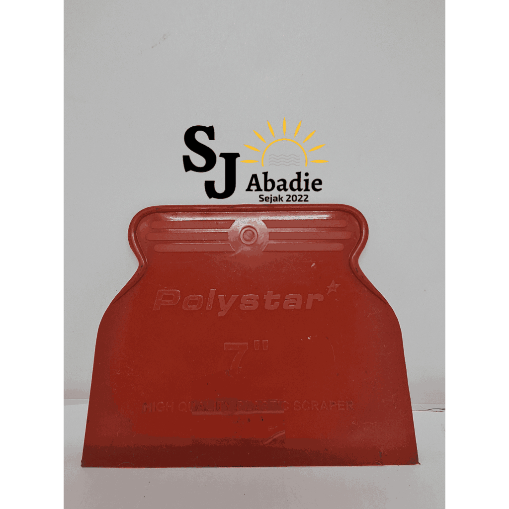 Jual (12 PCS) Kapi Kape Scrap Scraper Tanpa Gagang Plat Pvc Plastik ...