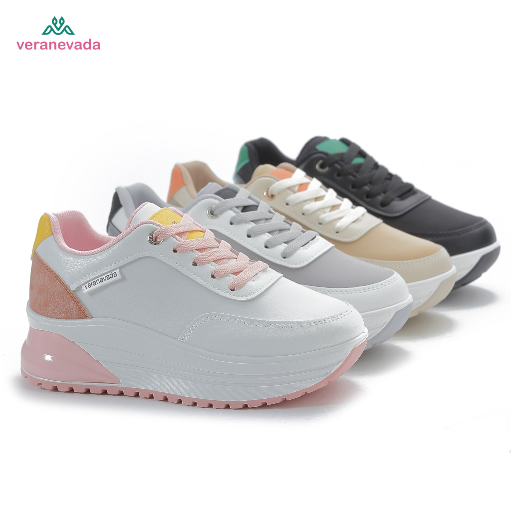 Jual Vera Nevada Sepatu Sneakers Wanita Sport Shoes V008 | Shopee Indonesia