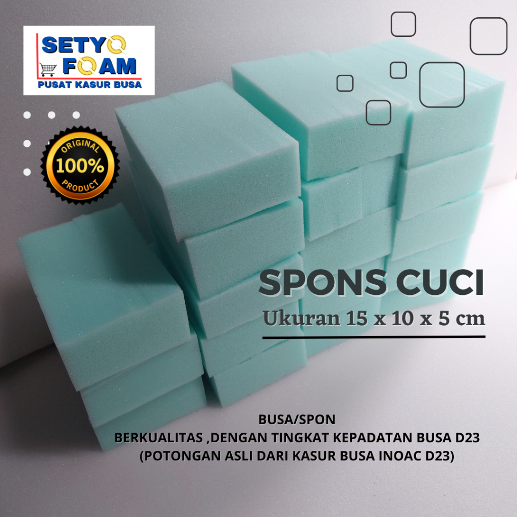 Jual SPONS BUSA CUCI MOTOR MOBIL, CUCI PIRING DSB / SPON INOAC D23 ...