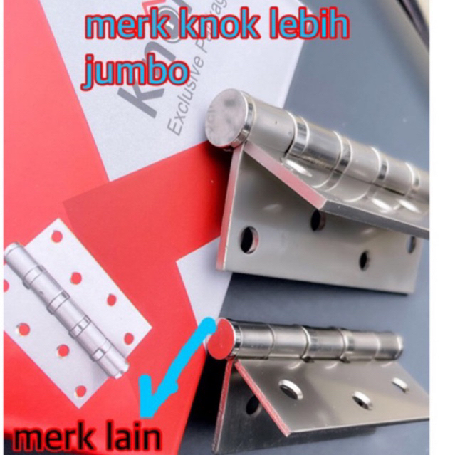 Jual MURAH !!! Engsel Pintu Ukuran 4 Inch Stainless Sus 304 Anti Karat ...