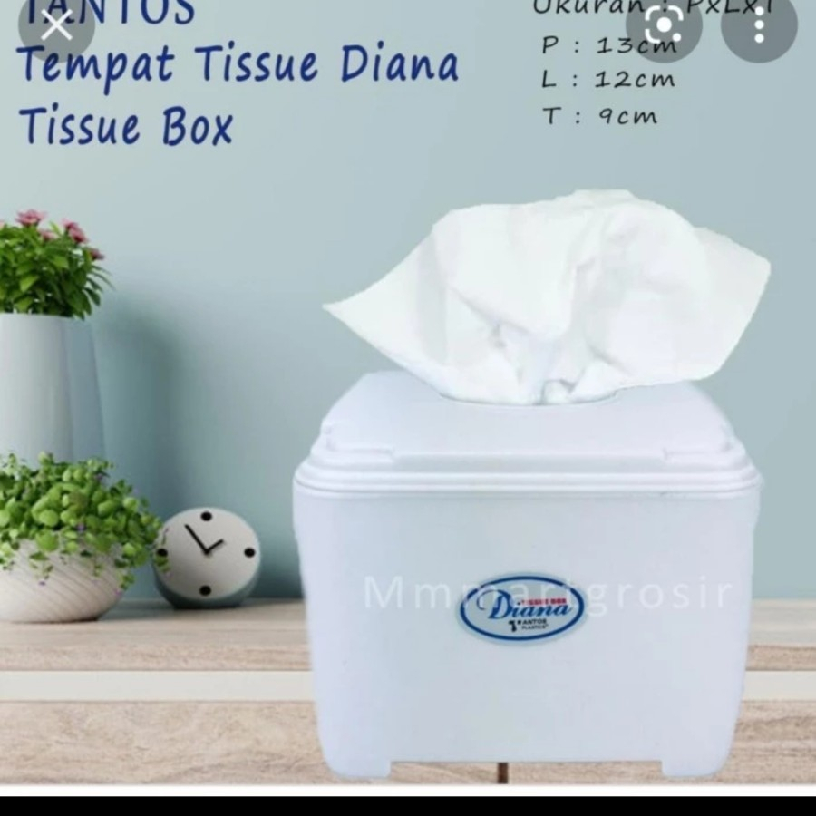 Jual Tempat Tissue Putih Tantos Diana Tempat Tissue Segi Tempat Tissue ...