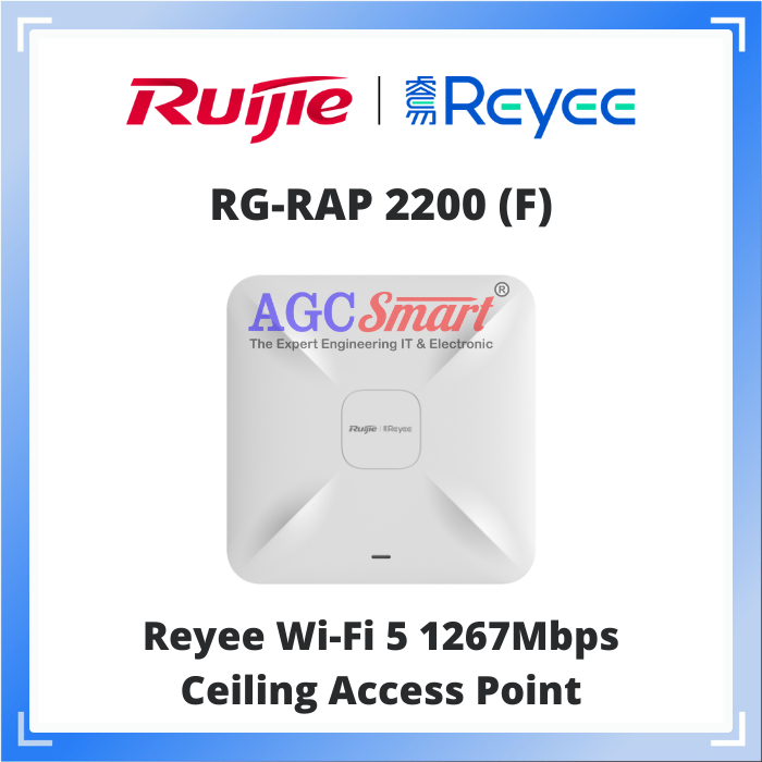 Jual Ruijie Reyee RG-RAP2200F Ceiling Access Point MIMO 1267Mbps ...