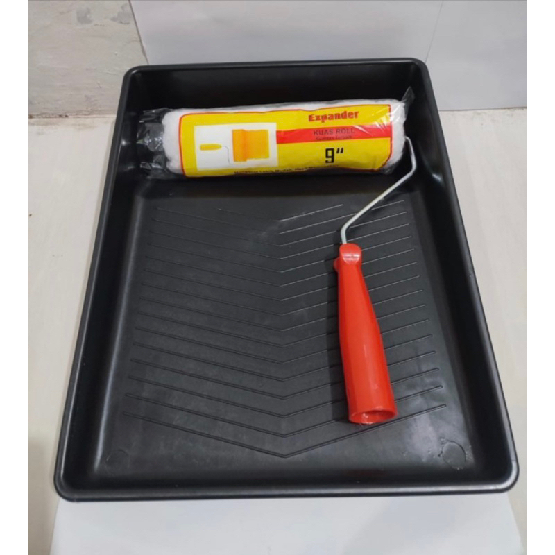 Jual Promo Paket Cat Terumah, Bak Cat + Roll Cat 9 inch | Shopee Indonesia
