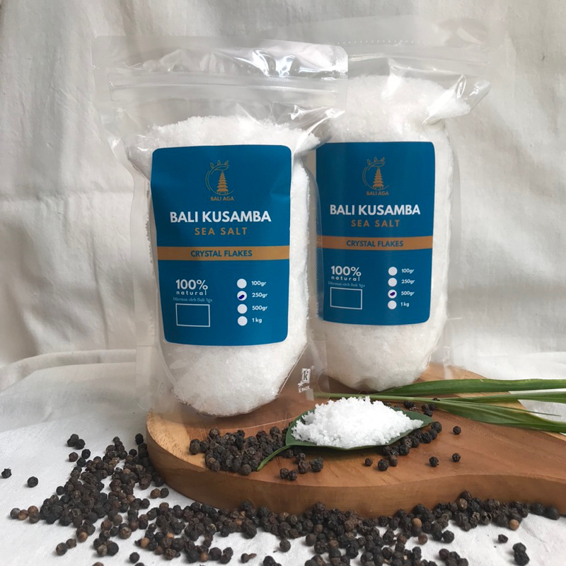 Jual Garam Bali Kusamba / Bali Kusamba Sea Salt "premium flake 250g ...