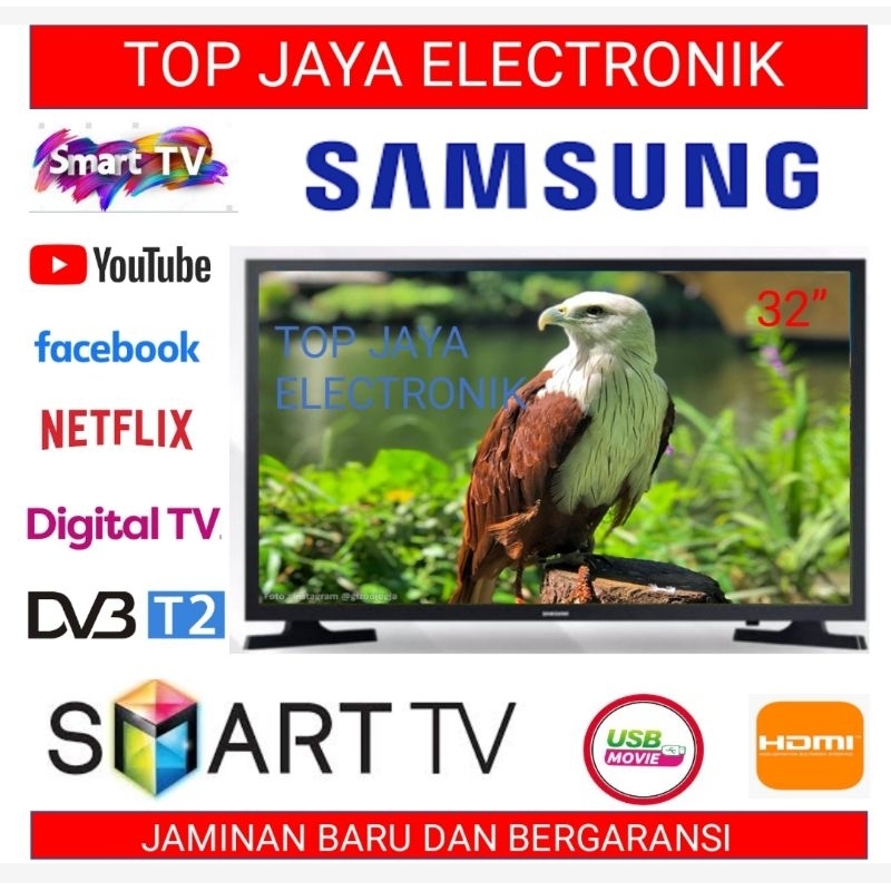 Jual LED TV SAMSUNG 32 INCH SMART TV BARU BERGARANSI RESMI | Shopee ...