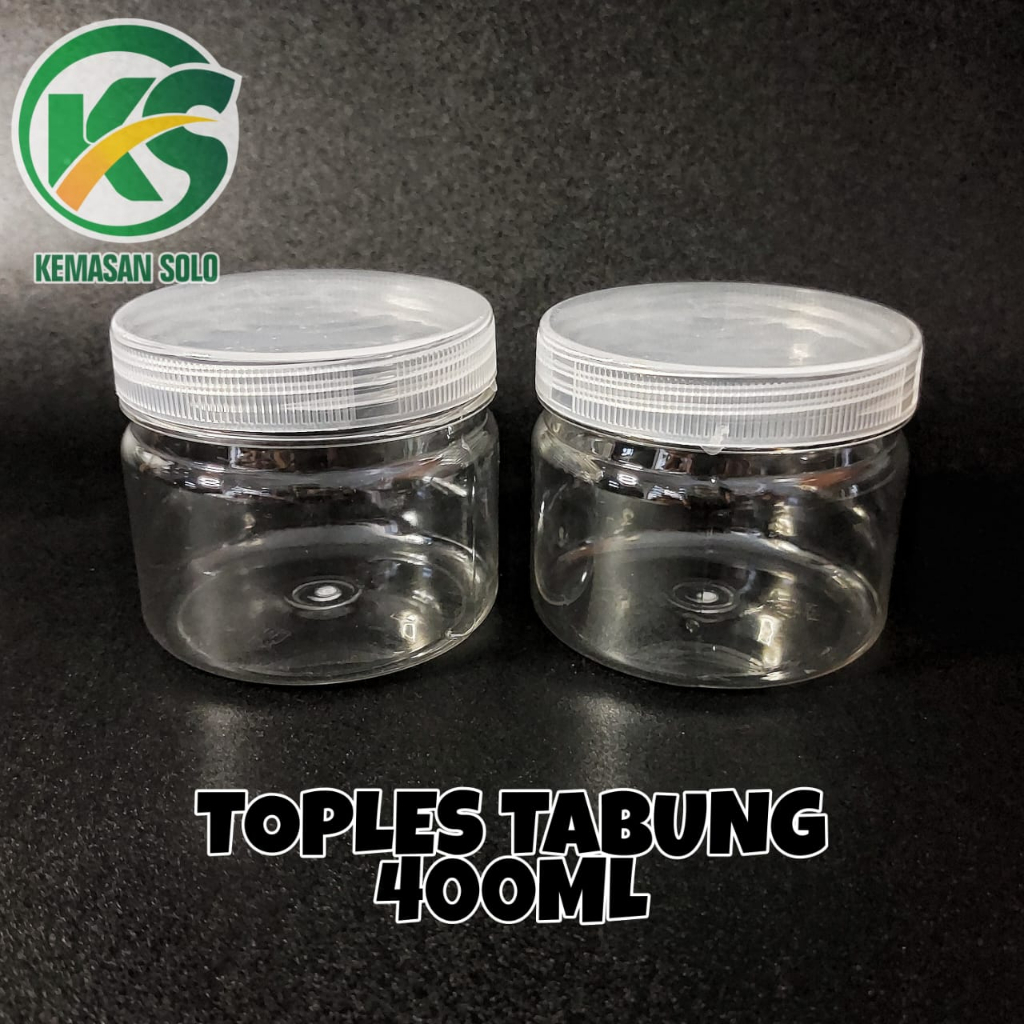 Jual Toples Plastik Tabung Silinder Bulat 400 ml | Shopee Indonesia