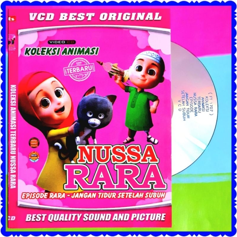 Jual KASET LAGU SOUNTRACK FILM NUSSA & RARA TERBARU-EDUKASI FILM RELIGI ...