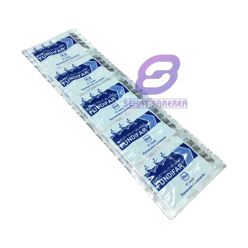 Jual Fundifar Strip 10 Kaplet Mengandung Vitamin B1 B6 B12 dan Vitamin ...