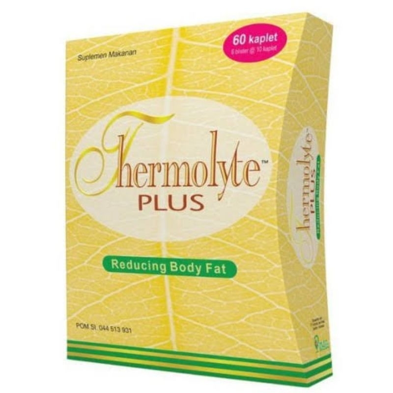 Jual THERMOLYTE PLUS ISI 60 KAPLET BOX | Shopee Indonesia