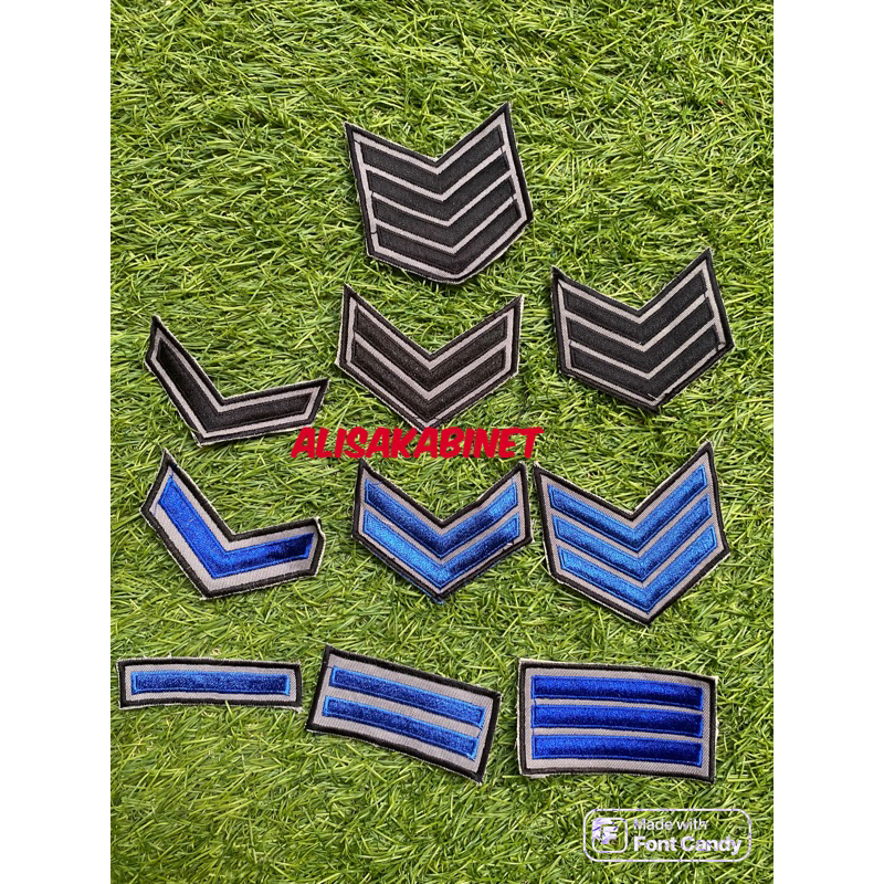 Jual Pangkat PDL Layar KRI TNI AL Prada Sampai Serma Perkeras | Shopee ...