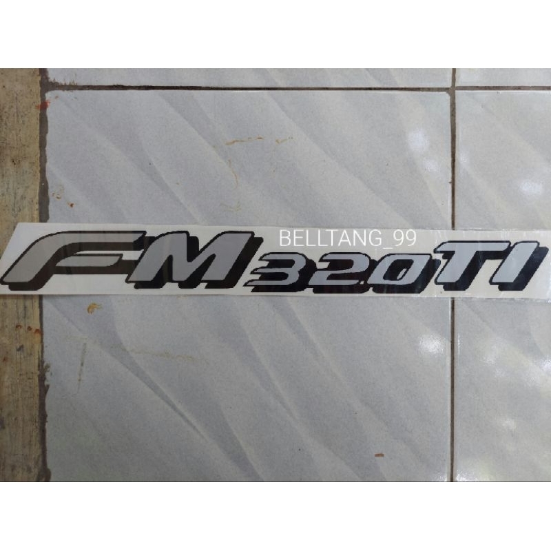 Jual Sticker stiker hino 500 lohan / stiker super ranger e2 / stiker ...