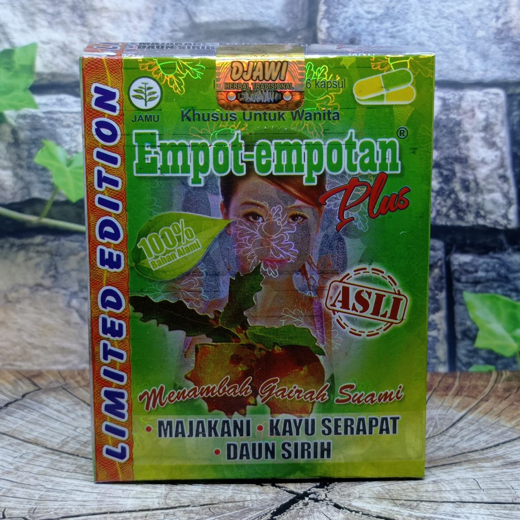 Jual Kapsul Herbal Empot empotan Djawi Plus Buah manjakani, Kayu ...