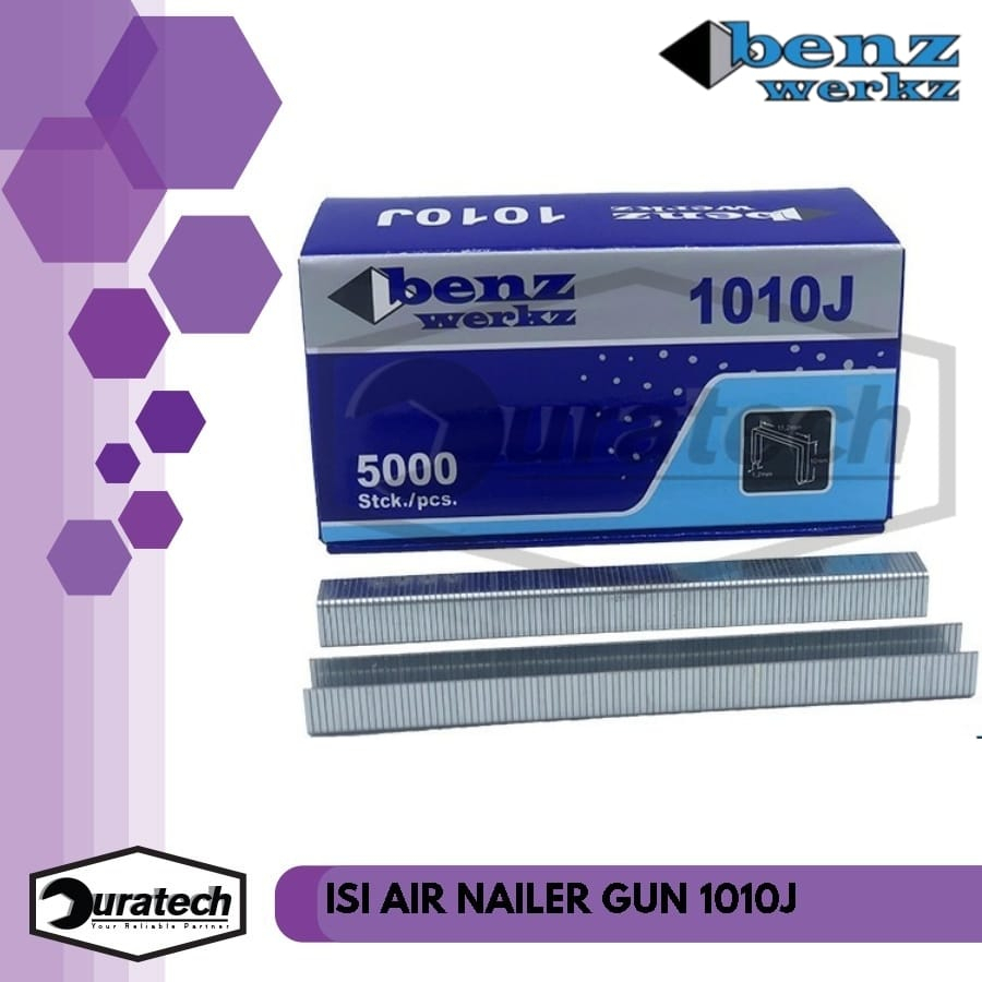 Jual Isi Staples Tembakan Angin 1010J Benz Werkz / Isi Steples 10mm ...