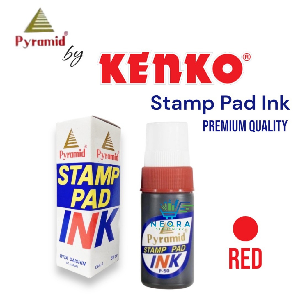Jual Pyramid Stamp Pad Ink Refill / Tinta Stempel Isi Ulang 50cc ...