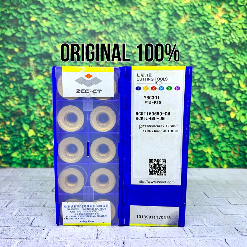 Jual Insert RCKT 1606 YBC301 Original ZCC baru..RCKT16 06..RCKT1606 ...