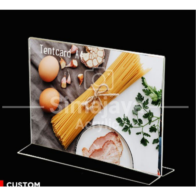 Jual Akrilik standing landsape ukuran a3 | Shopee Indonesia